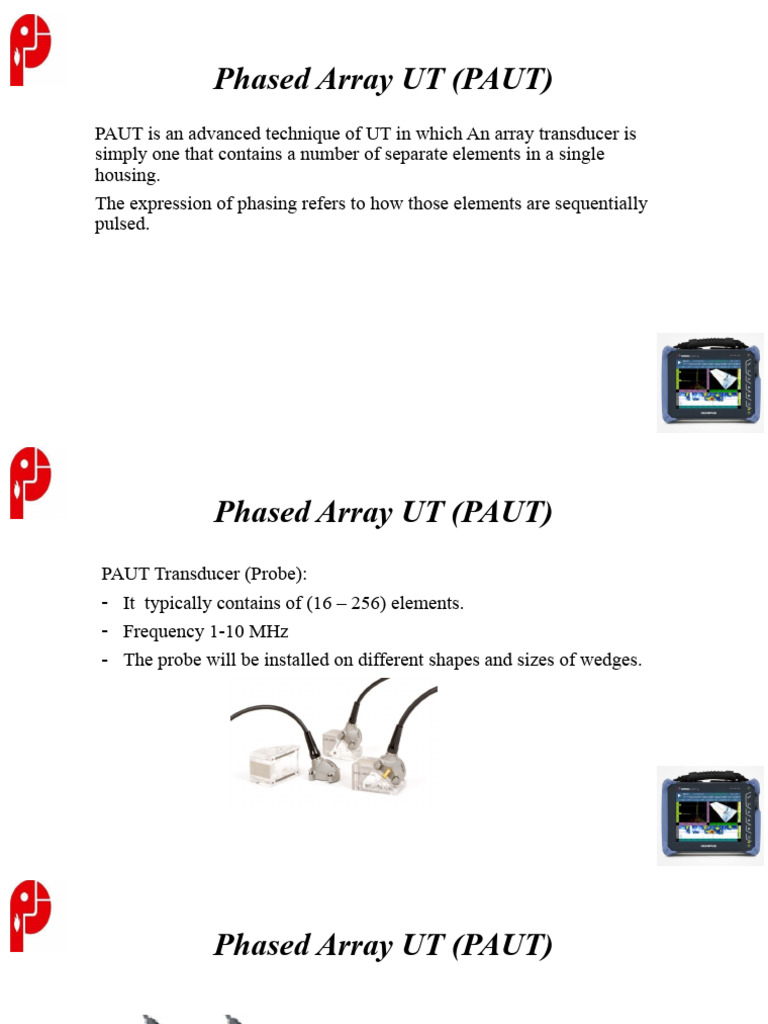 PAUT: Advanced NDT for Industry | PDF | Nondestructive Testing ...