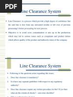 Line Clearance Checklist | PDF
