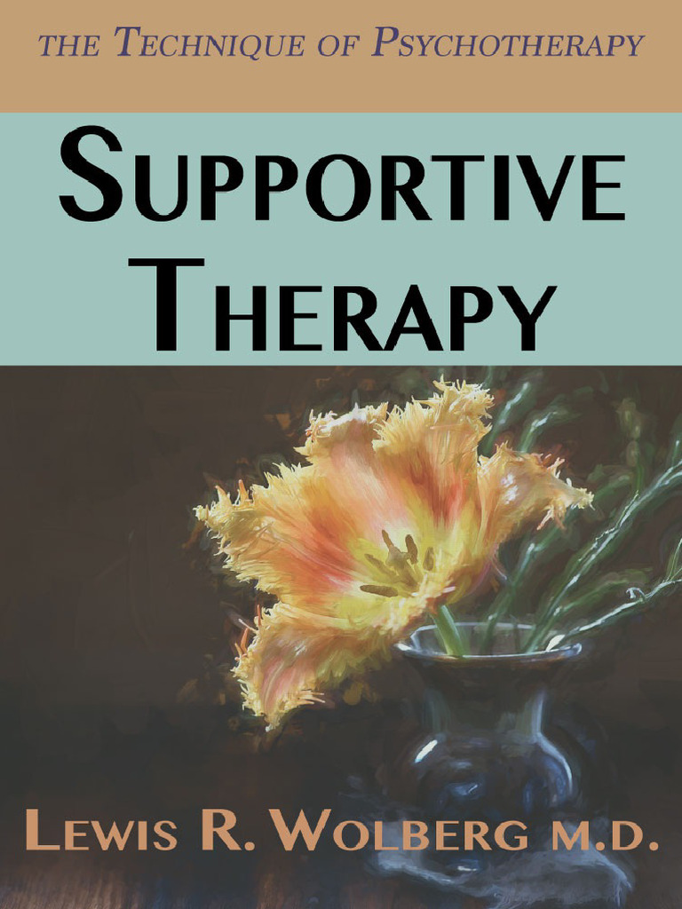 Supportive Therapy | PDF | Psychotherapy | Meditation