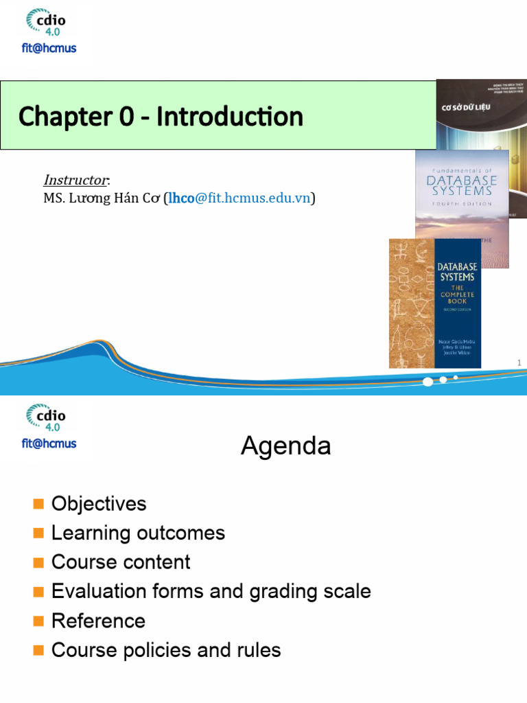 CTT102 Chapter 0 Introduction | PDF | Relational Model | Databases