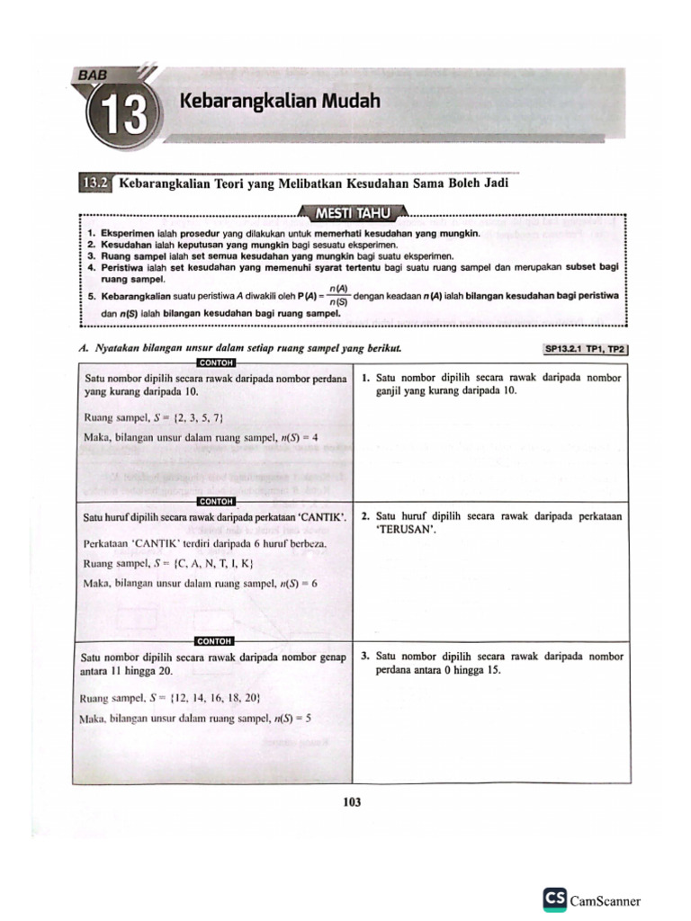 Nota Kebarangkalian F2 | PDF