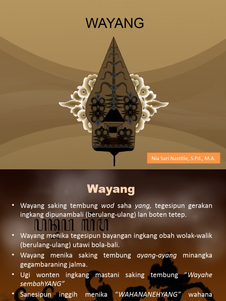Materi Wayang | PDF