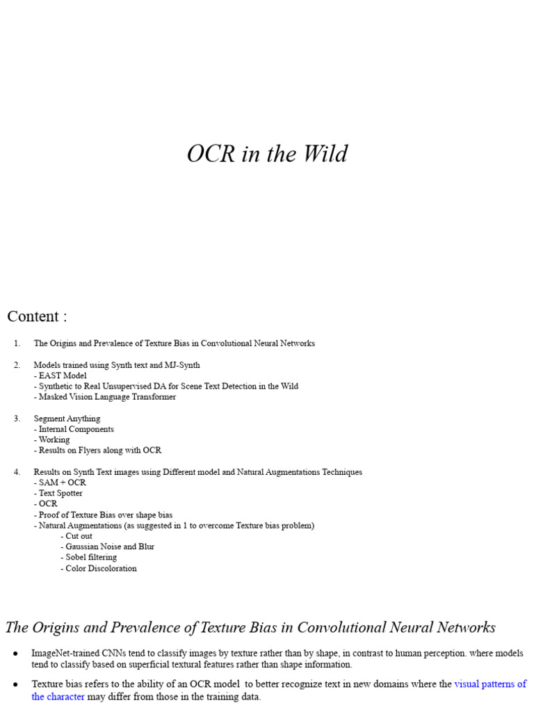 TCS Ocr | PDF | Image Segmentation | Optical Character Recognition