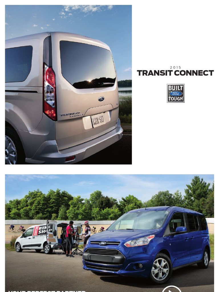 2015 Transit Connect Brochure | PDF | Van | Trailer (Vehicle)