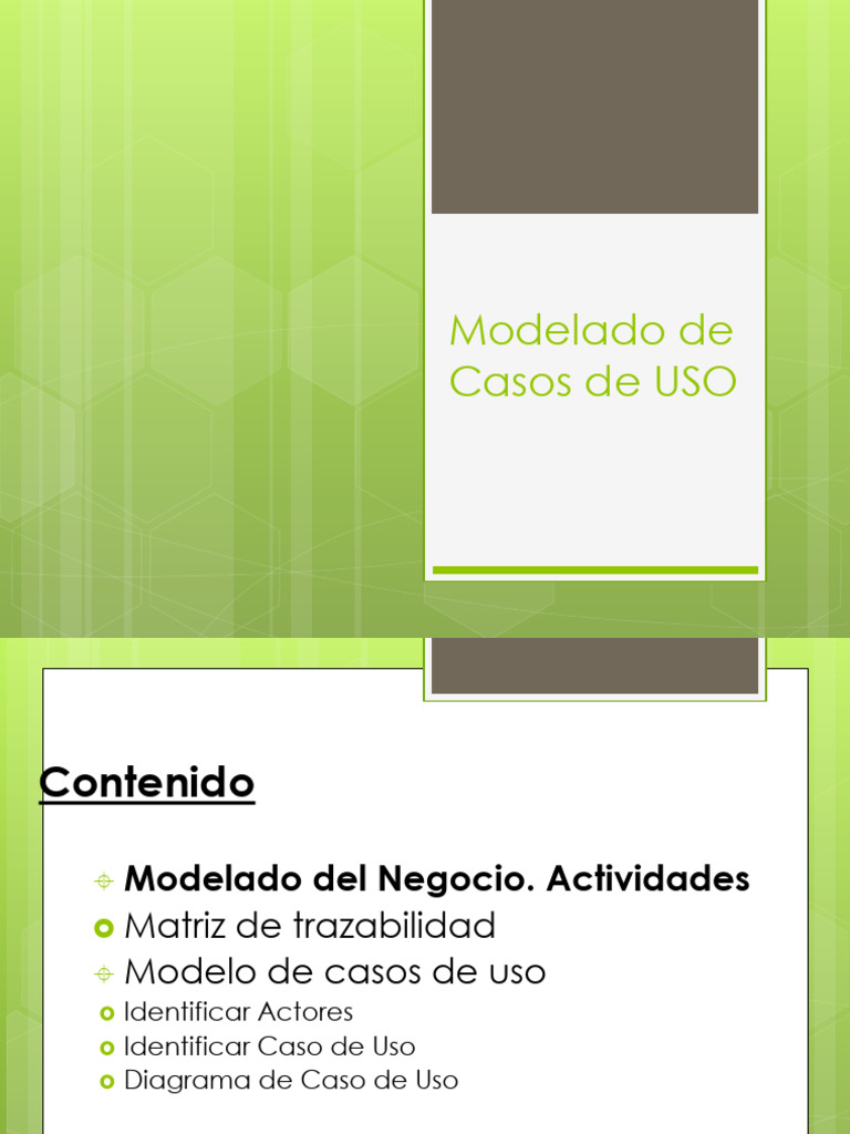 S03-2023-II Modelado de Casos de USO | PDF | Caso de uso | Lenguaje de ...