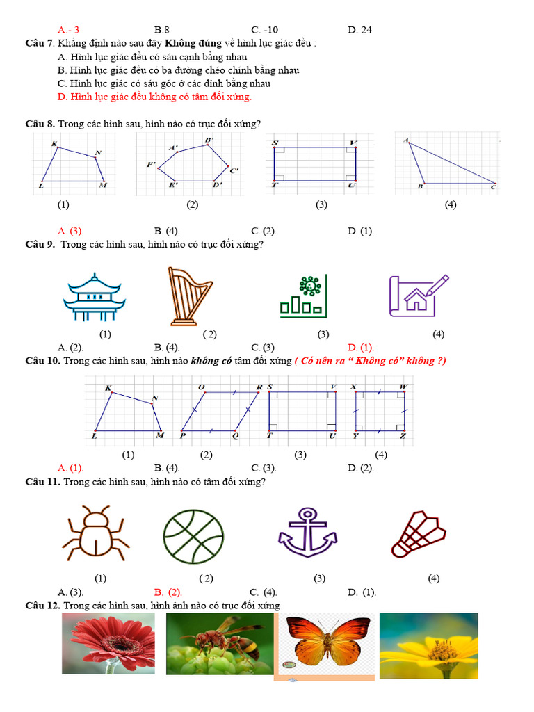 Tuyen Tap 05 de Kiem Tra Cuoi Hoc Ki 1 Toan 6 Canh Dieu Co Dap An Trang 10 | PDF