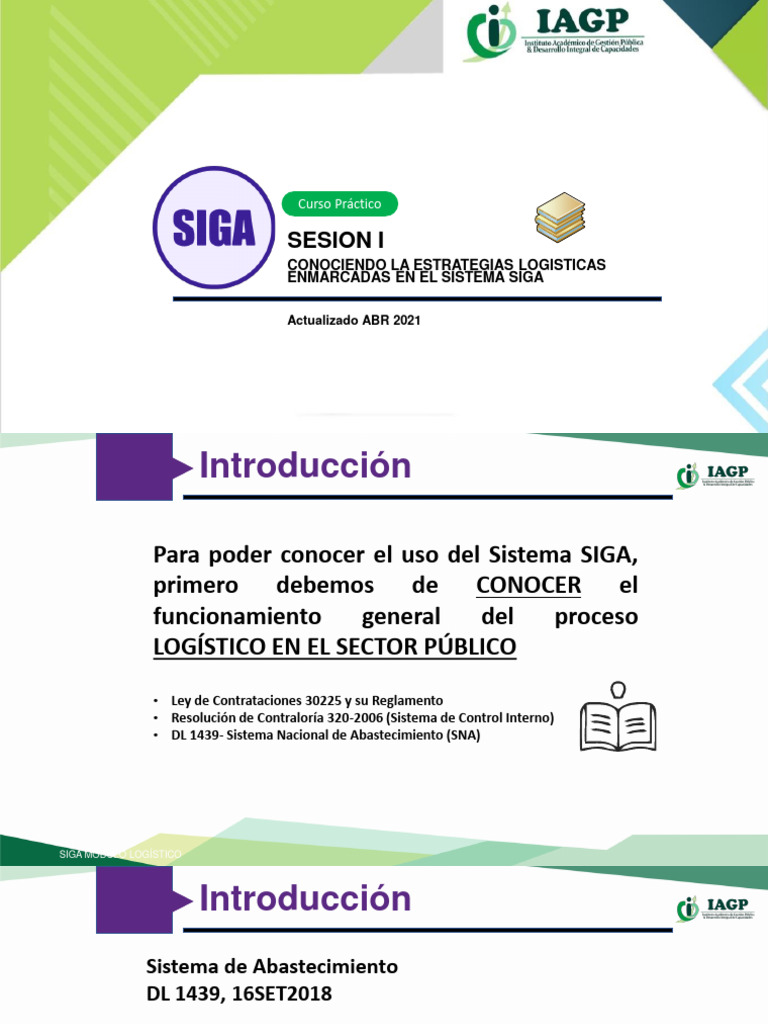 Siga | PDF | Logística | Presupuesto