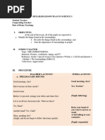SLE Lesson 1 - Things in The Surroundings | PDF | Natural Environment ...