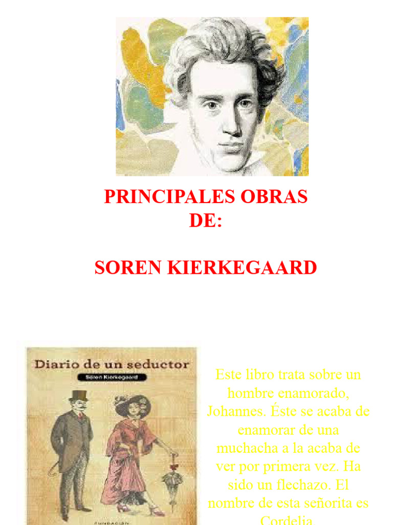 Obras Clave de Kierkegaard | PDF