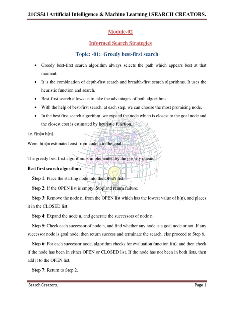 Module-02 AIML 21CS54 | Download Free PDF | Machine Learning | Artificial Intelligence
