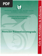 Chequeo Prevenimss | PDF | Asistencia sanitaria preventiva | Enfermería