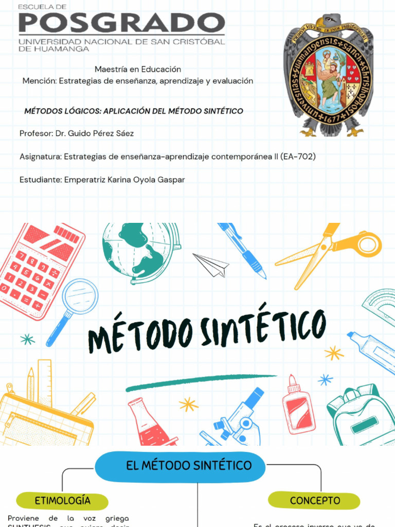 Método Sintético | Descargar gratis PDF | Comunidad andina | Guerra
