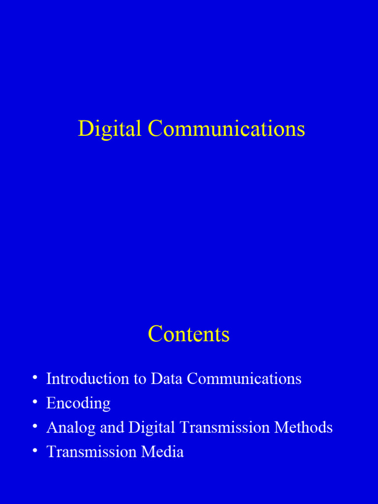 Data Communications | PDF | Communication | Modem