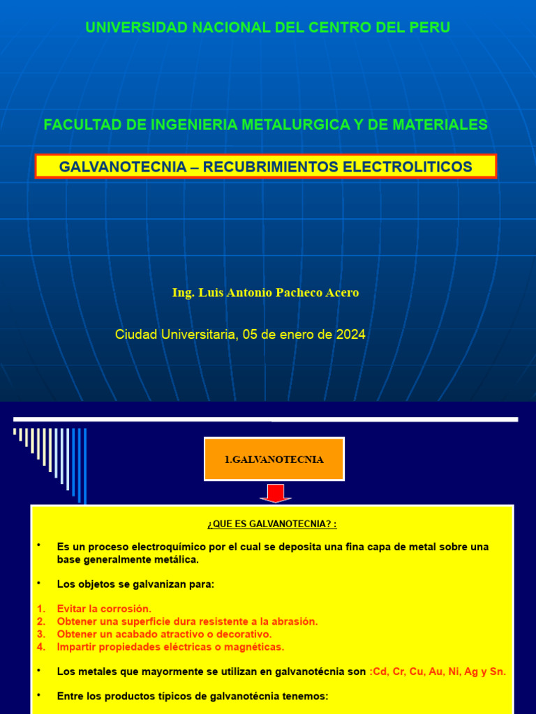 Galvano Tec Nia 1 | PDF | Rieles | Cobre
