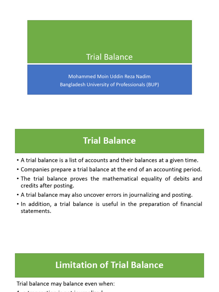 Journal To Trial Balance | PDF | Debits And Credits | Service Industries