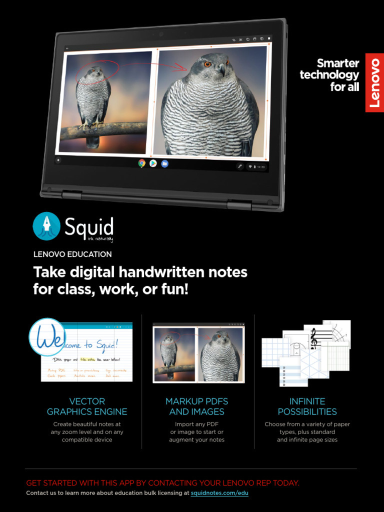 Lenovo Squid One-Pager FINAL | PDF | Android (Operating System) | Tablet Computer