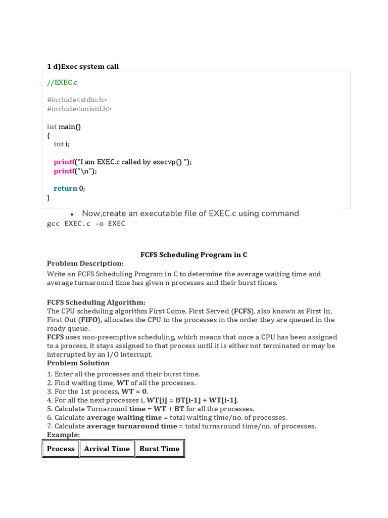 Os Programs C Pdf Scheduling Computing Computer Programming 6941