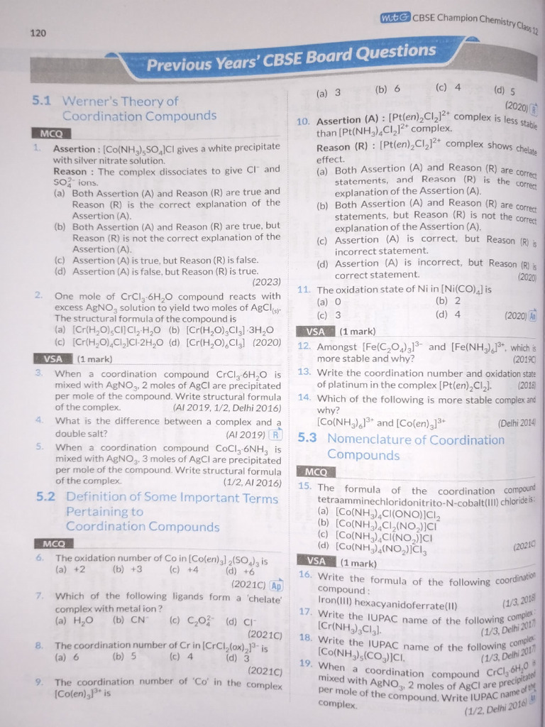 Coordination Compounds | PDF | Coordination Complex | Chemical Compounds