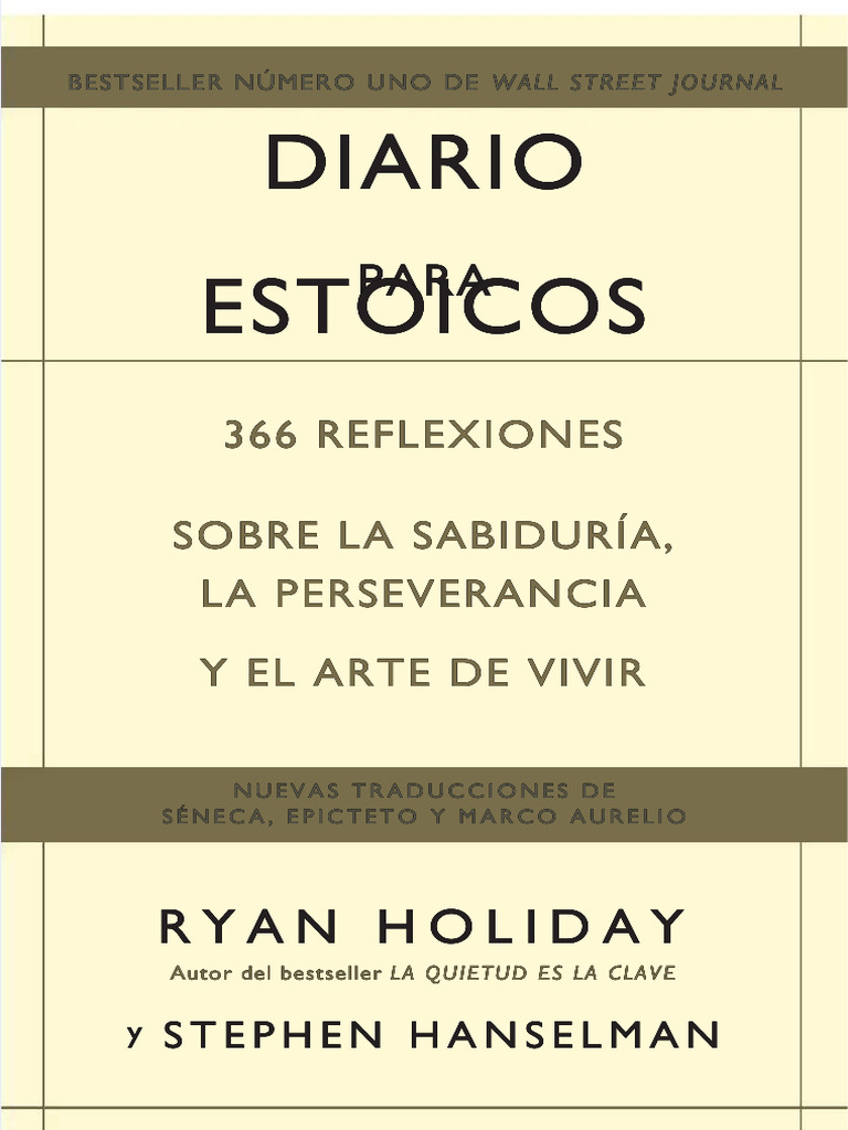 PDF Diario para Estoicos 366 Reflexiones Sobre La Sabiduria La ...
