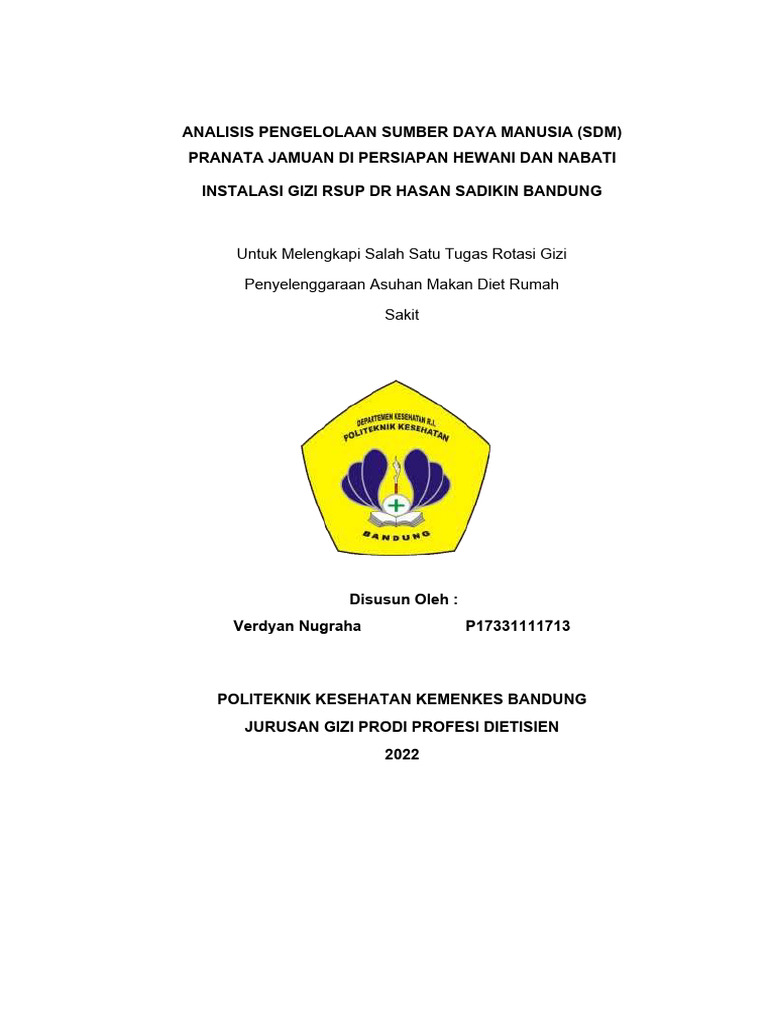 1.analisis SDM Unit Persiapan Hewani Dan Nabati | PDF