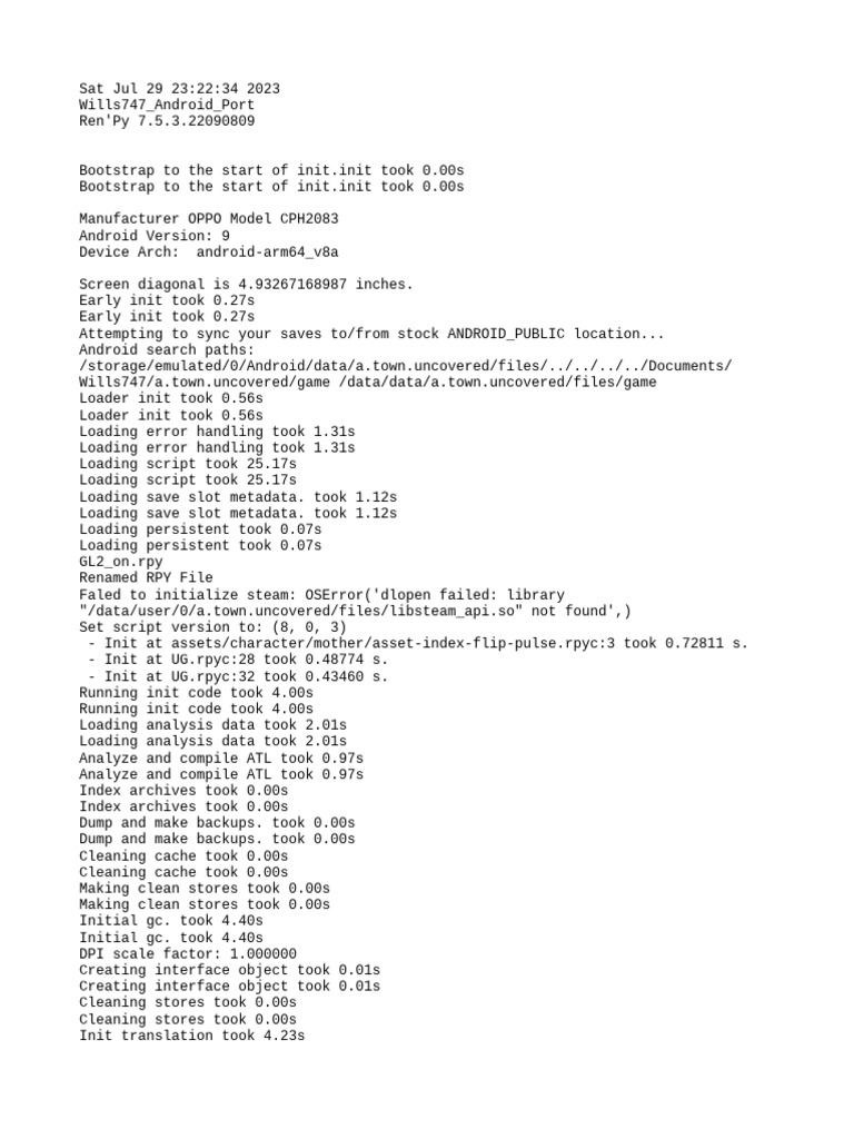 Log | PDF | Operating System Technology | Software