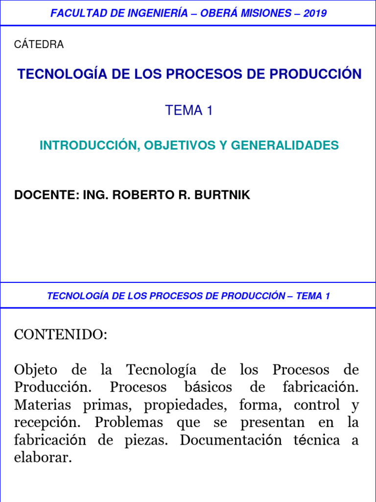 PRES TEMA 1 Objeto de La TPP | PDF | Deformación (ingeniería) | Rieles