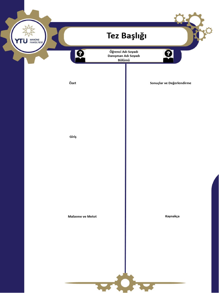 Tez Poster Sablonu | PDF