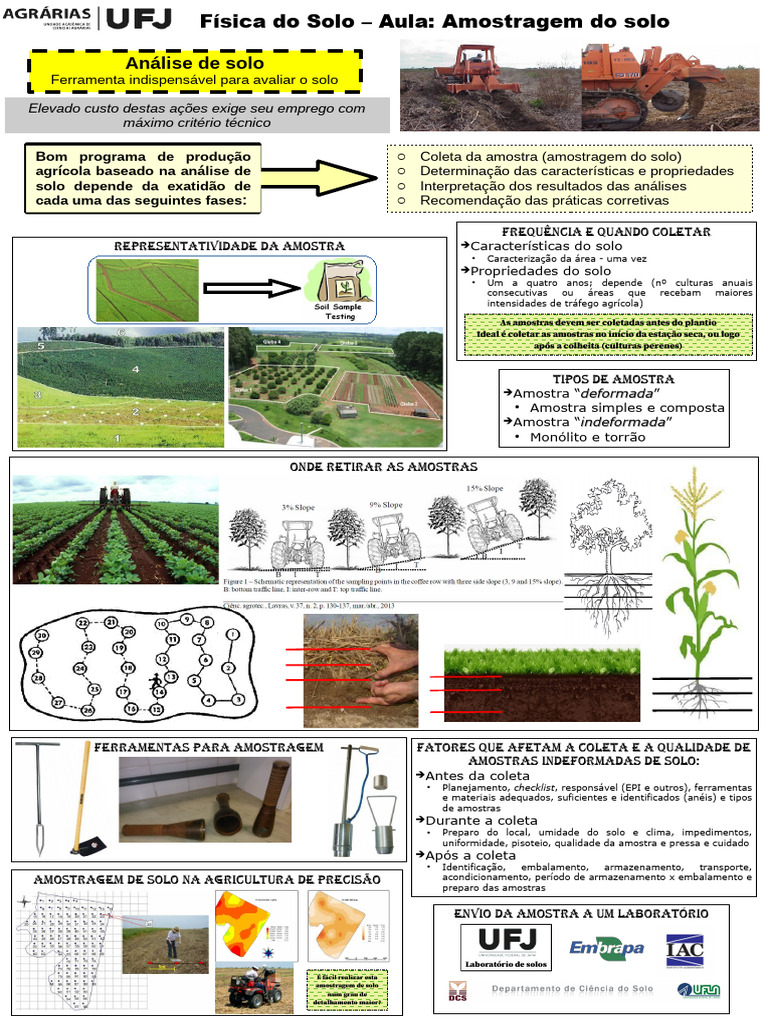 Amostragem e Análise do Solo Agrícola | PDF | Solo | Agricultura