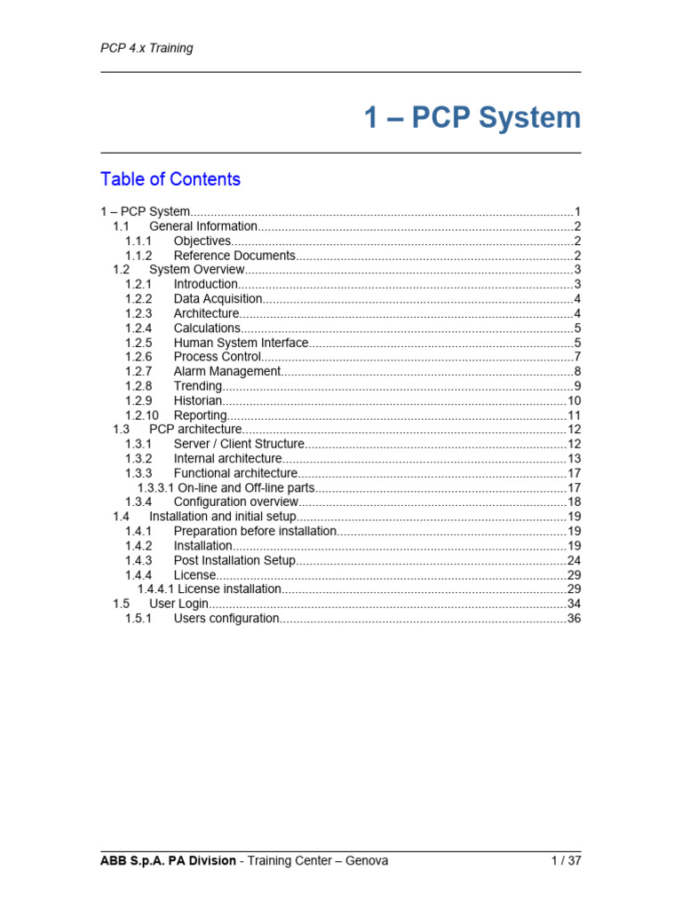 01_PCP_System | PDF | Installation (Computer Programs) | Windows Registry
