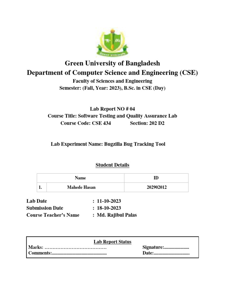Lab Report 4 | PDF | Login | Software Bug Lab Report 4 | PDF | Login | Software Bug