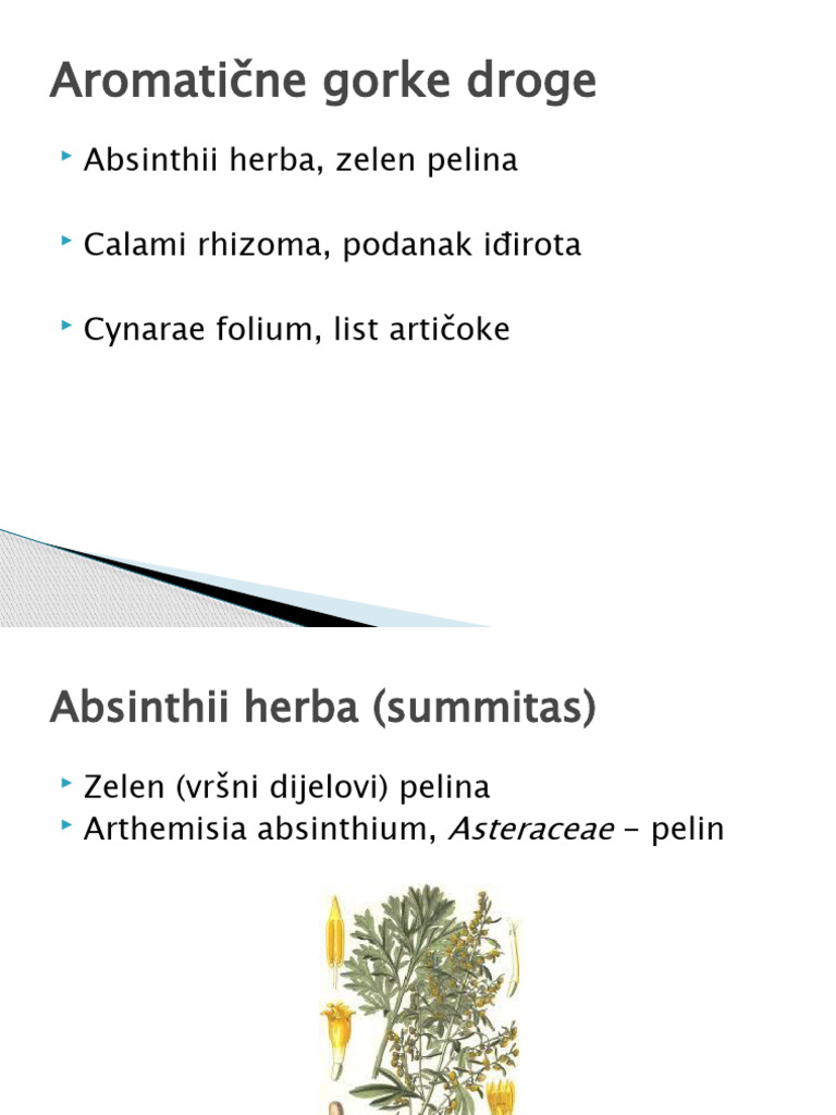 Droge S Eteričnim Uljima - Aromatične Gorke Droge - 21 | PDF Droge S Eteričnim Uljima - Aromatične Gorke Droge - 21 | PDF