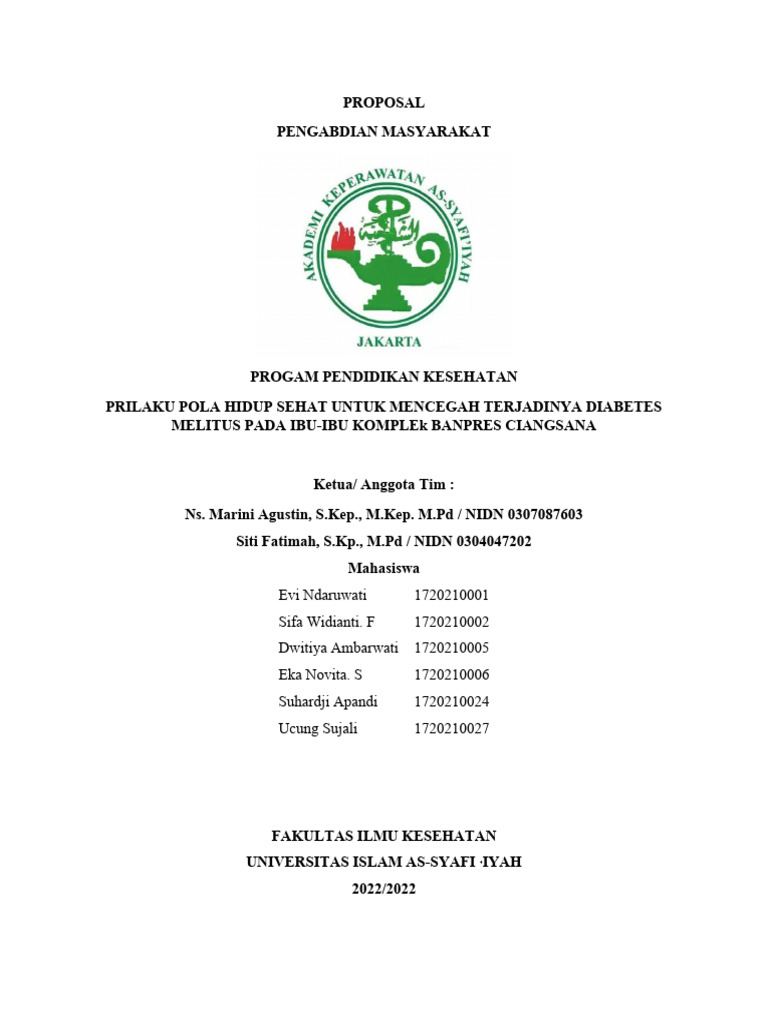 Proposal-Sap Prom Kes | PDF