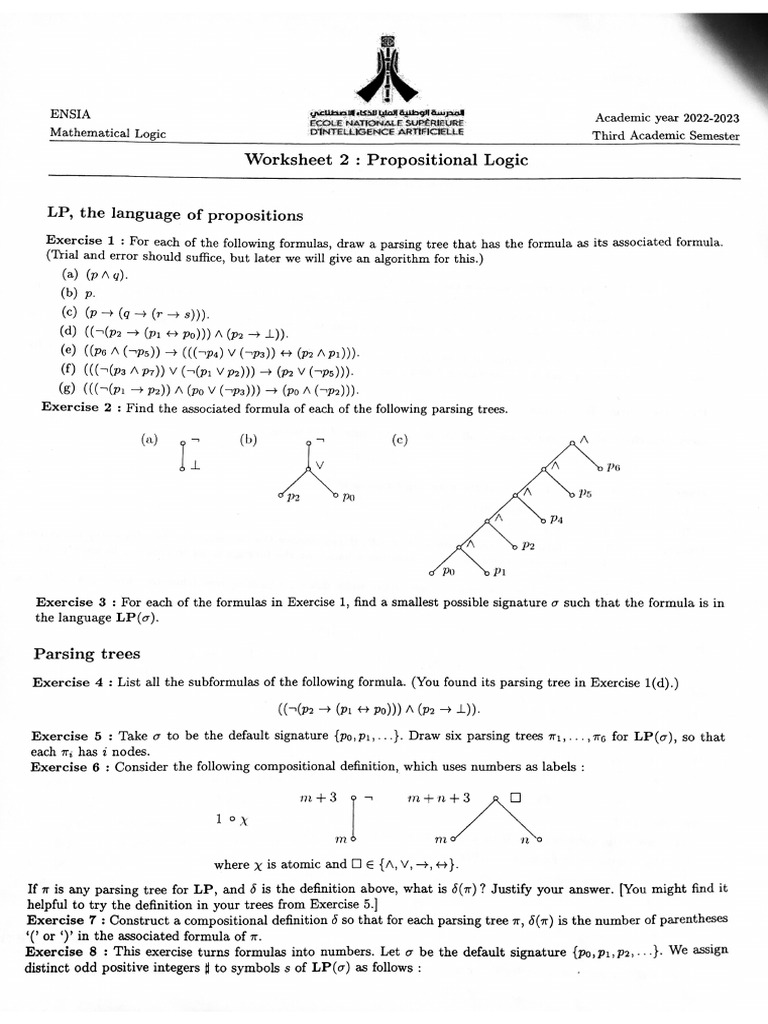 Worksheet 2 | PDF