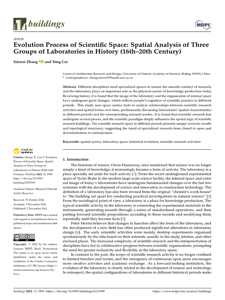3 Groups of Laboratories in History - 16th - 20th Century | PDF | Science