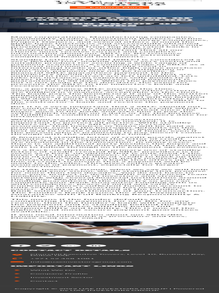 Standby Letter of Credit (SBLC Sloc) - Uae Investors Group | PDF | Letter Of Credit | Credit
