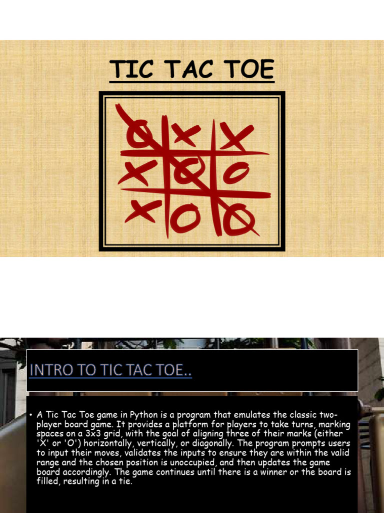 Tic Tac Toe | PDF | Software | Computer Engineering