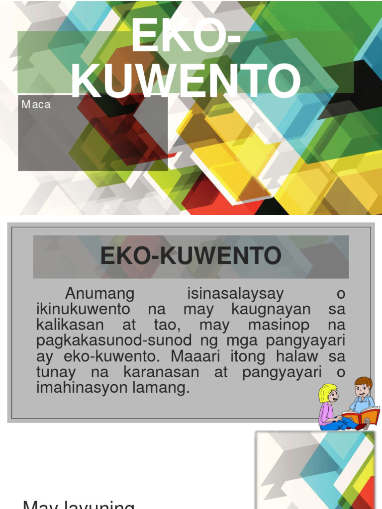 Eko Kuwentoppt 221009130612 Fa6f1fdb | PDF