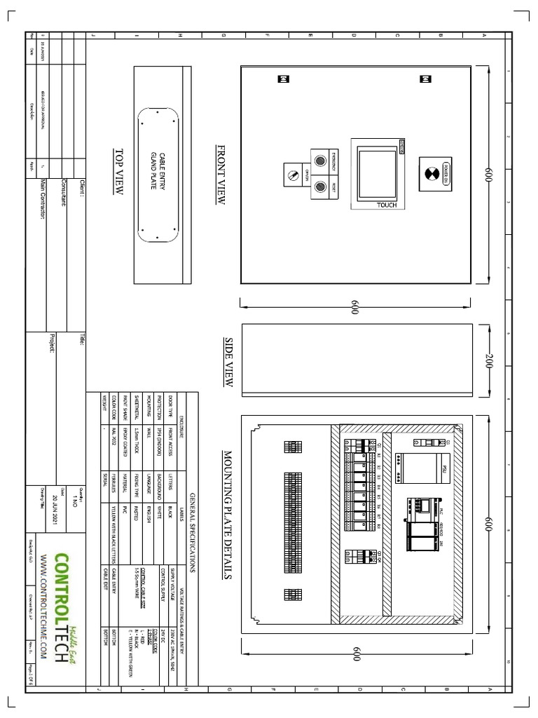 PLC Control Panel | PDF
