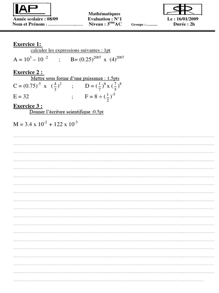 3ac - Math 3 | PDF