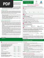 Cash Declaration Form | PDF | Banks | Identity Document