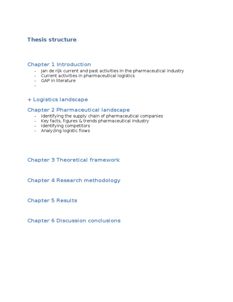 Pharmaceutical Logistics Thesis Overview | PDF | Computers