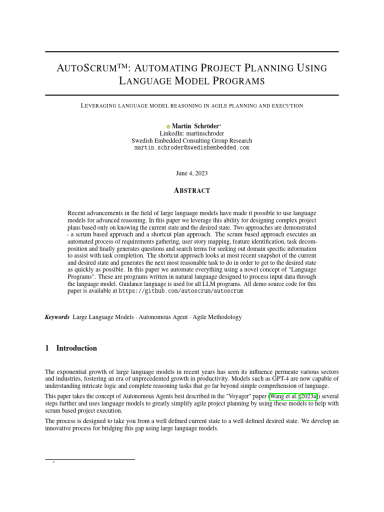 AutoScrum Automating Project Planning 1685989039 | PDF | Scrum ... AutoScrum Automating Project Planning 1685989039 | PDF | Scrum ...