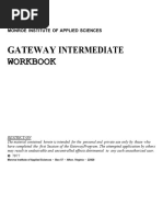 Gateway Intermediate Workbook - Monroe Institute | PDF