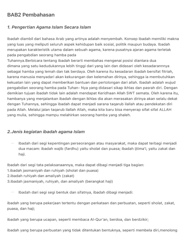 BAB2 Pembahasan | PDF