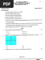 CSEC Maths - Paper 2 - June 2023 - Solutions | PDF | Matrix (Mathematics) | Circle