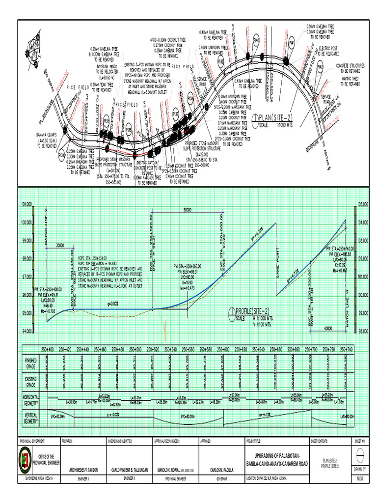 2006 Road Construction Drawing 4 | PDF