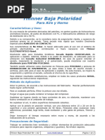 TyM Thinner y Mezclas de Pochteca | PDF | Pintar