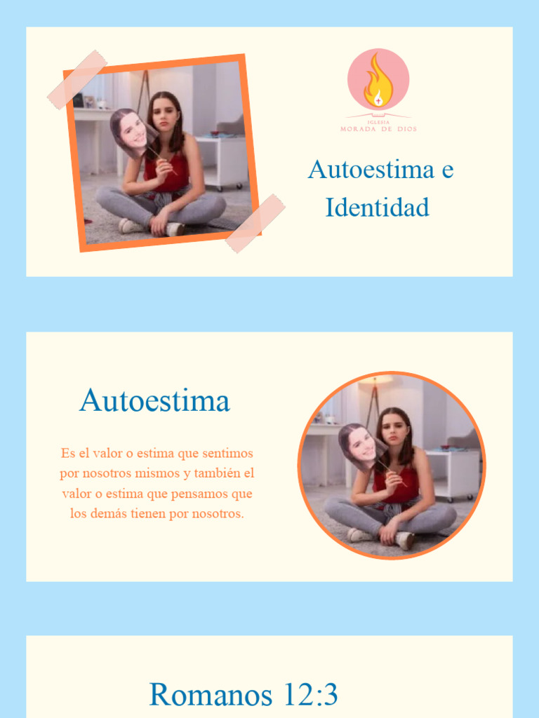 Autoestima e Identidad | PDF | Cristo (título) | Autoestima