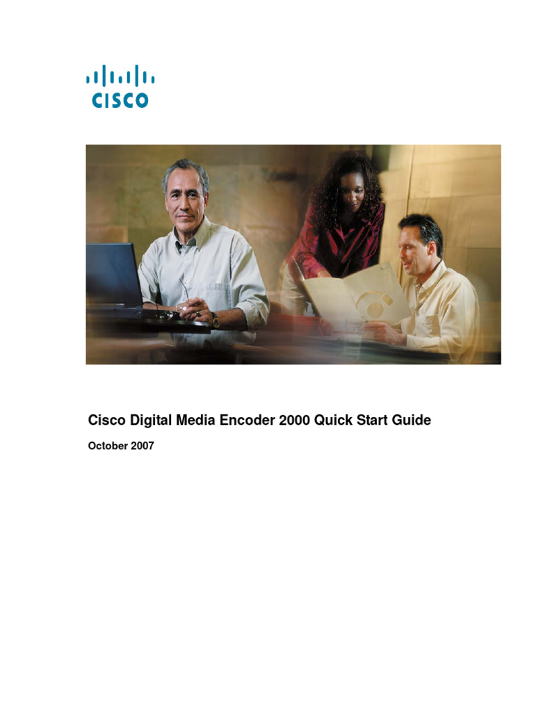Cisco Encoder | PDF | Computer Network | Video