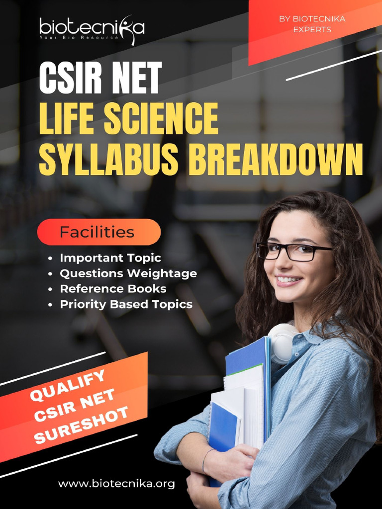 CSIR NET Life Sciences Syllabus Overview | PDF | Developmental Biology ...